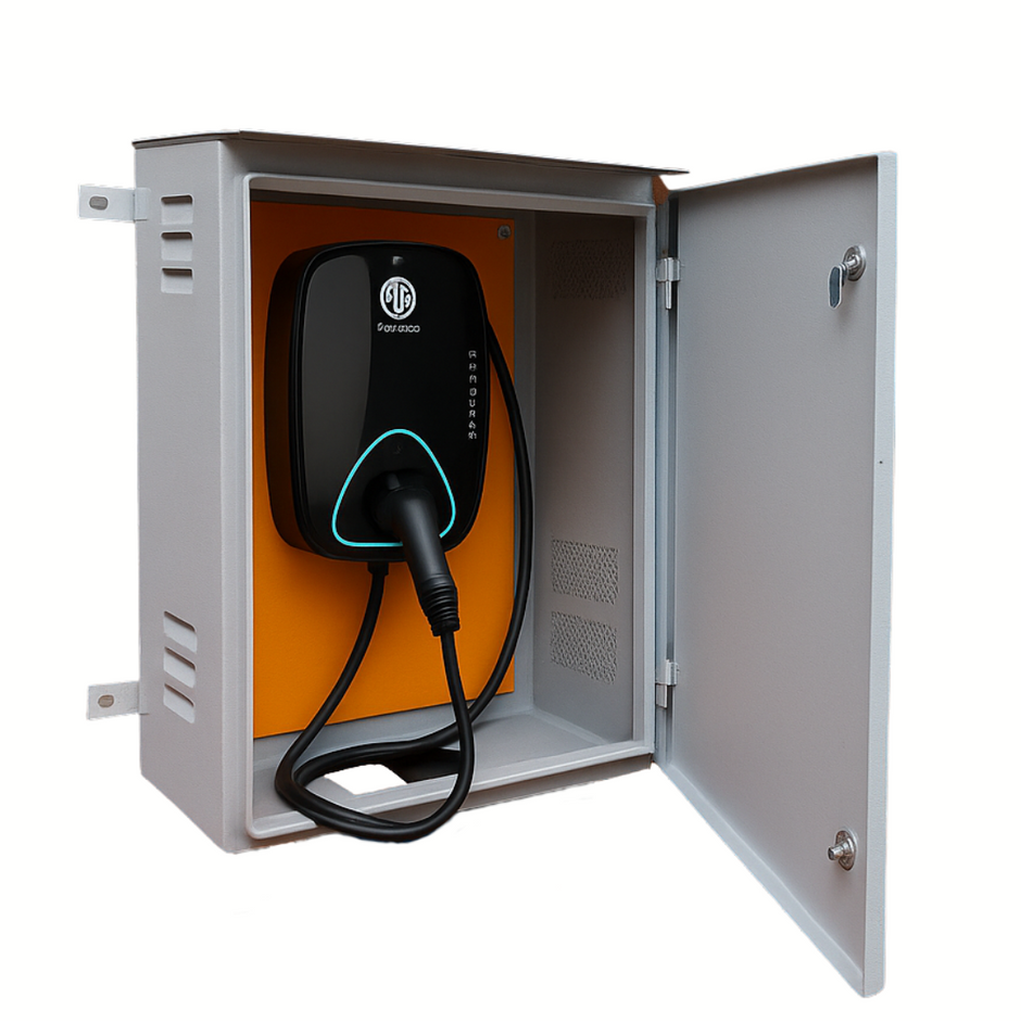 Ev Charger Box Lock with Key | Outdoor Ev Charger Box - Egun
