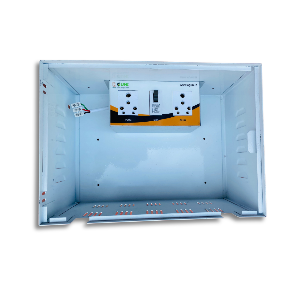 Ev Double Socket | Plug Safety Charger Box at Home - Egun