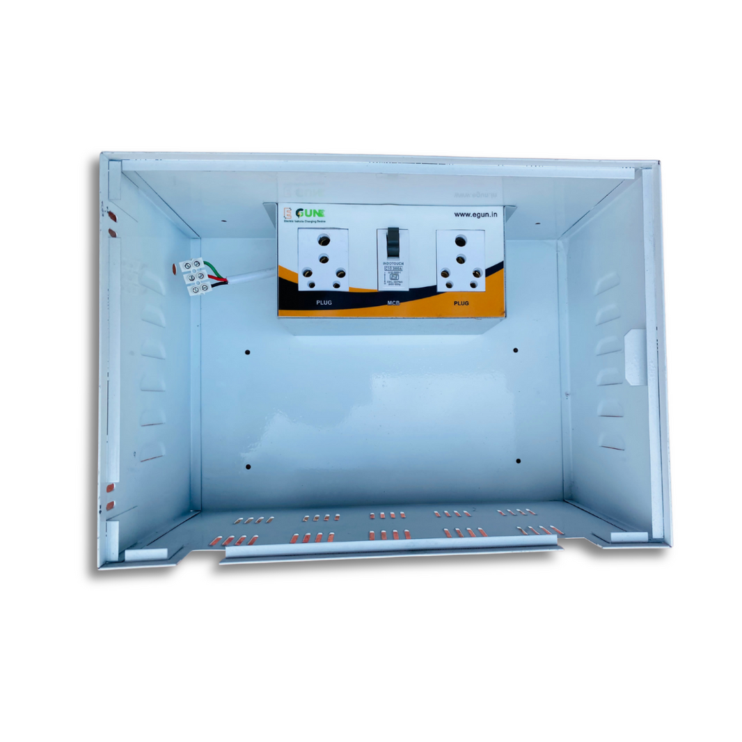 Ev Charger Box Lock with Key | Outdoor Ev Charger Box - Egun